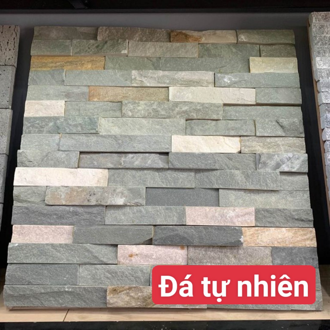 ĐÁ GHÉP VÂN GỖ 10×50 ỐP TƯỜNG TRANG TRÍ